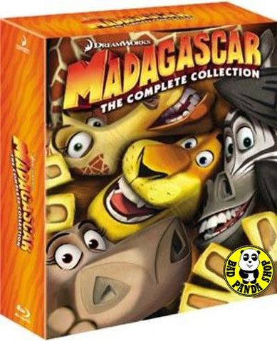 Bad Panda Shop — Madagascar - The Complete Collection Blu-Ray Boxset ...